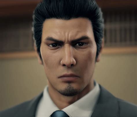 Kiryu Kazuma Icon Kiryu Kazuma  Kiryu Kazuma Grey Hair Kiryu Sitting