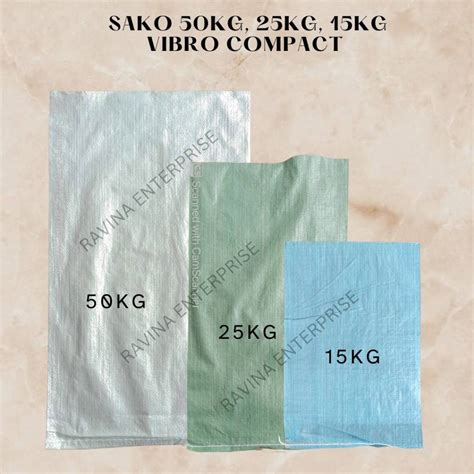 Sack Sako Brand New Empty Sack 50 Kilos 25 Kilos For Rice And Sand