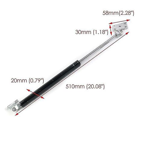 Under Pressure 50kg Bed Hydraulic Hinge Force Lift Support Furniture