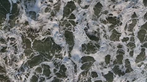 Sea Storm Texture 4k Aerial View 4 K Stock Footage Video Of Blue