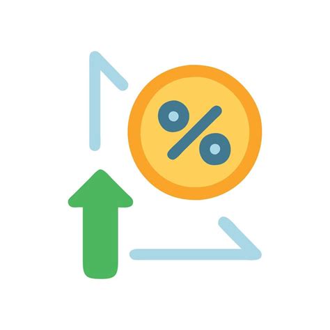 Stylish Interest Rate Icon 57079686 Vector Art At Vecteezy