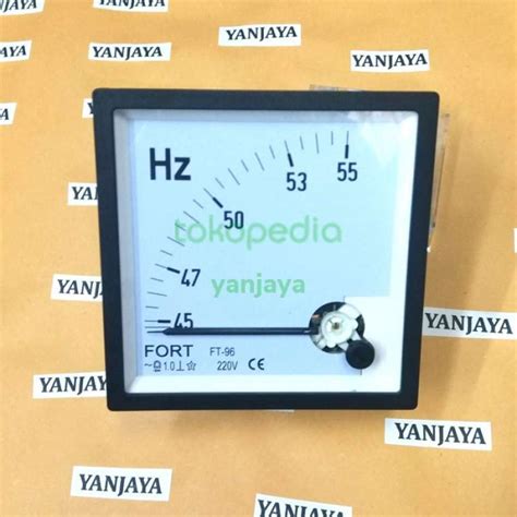 Jual Frequency Panel Meterfrequency Hz Meter Jarum Di Seller Humaira