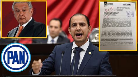 Pan Presenta Queja Ante El Ine Contra Amlo Por Promover Indebidamente