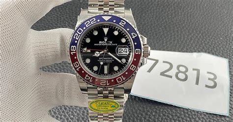 Gmt Master Ii 126710 Blro Redblue Ceramic 904l Steel Clean Factory