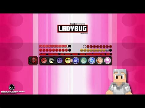 Ladybug🐞 Custom Hotbar Minecraft Texture Pack