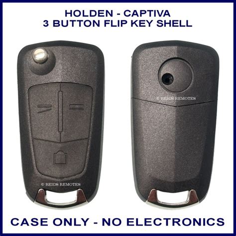 Holden Captiva 3 Button Dw05 Type Flip Key Shell Replacement