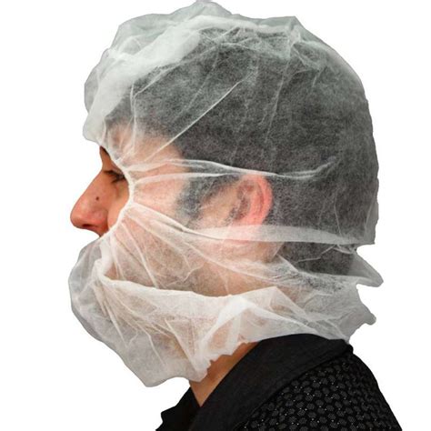 Polylite Balaclava Style Hair And Beard Hood Cover Extra Long 24