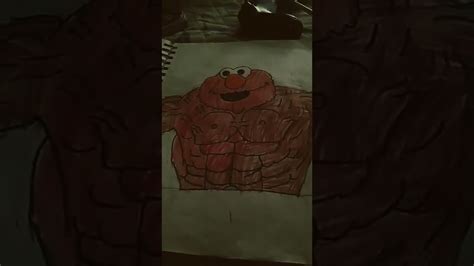 Buff Elmo Drawing Youtube