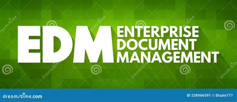 Edm Enterprise Document Management Is Defined As An Application That
