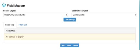 Asset Based Ordering Fields Mapping
