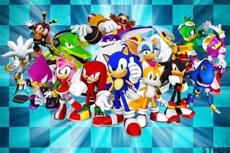 🔥 Free Download Sonic The Hedgehog And Friends Wallpaper By