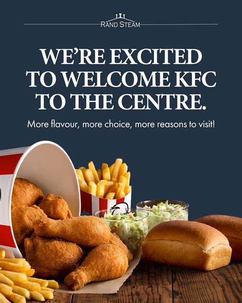 Rand Big News At Rand Steam 🍗 Were Excited To Welcome Kfc To The