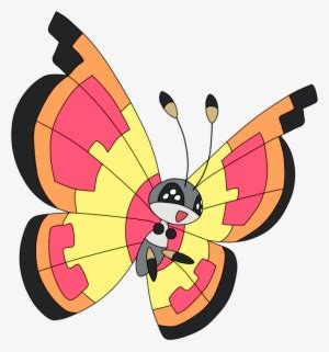 Shiny Vivillon Sun Pokédex Pokemon Vivillon Sun Pattern Free