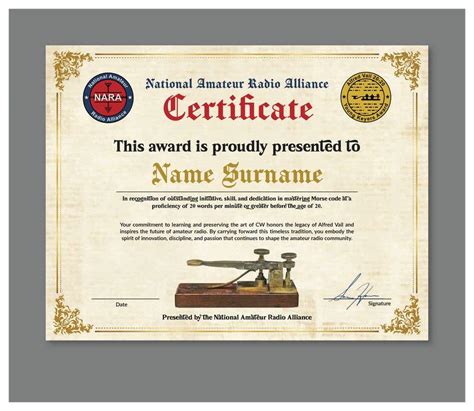 Entry 68 By Joyantabanik8881 For Design Morse Code Award Certificate