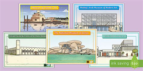 Museums In Qatar Display Posters Teacher Made Twinkl