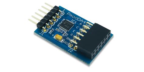 pmod da4 │ 12位元 8通道 數位轉類比 模組 │ spi fpga dsp sdr 軟硬體 │ digilent 台灣唯一授權代理