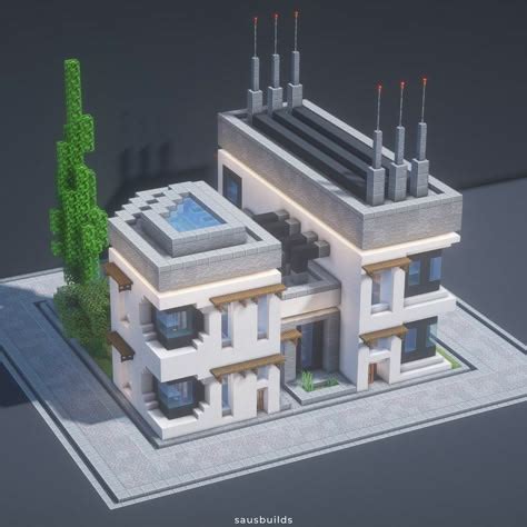Futuristic Base Minecraft