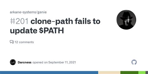 Clone Path Fails To Update Path · Issue 201 · Arkane Systemsgenie