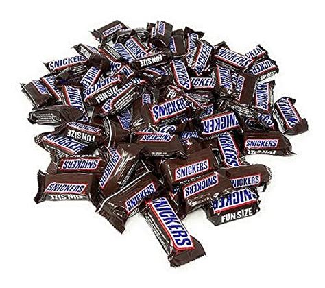 Snickers Fun Size Chocolate Candy Bars American Holiday Favorites Bulk Super Mix Individually