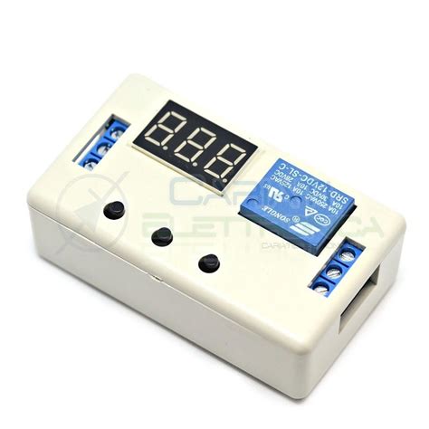 Modulo Temporizzatore Timer 12v Con 1 Rele Relay 4 Funzioni Generico