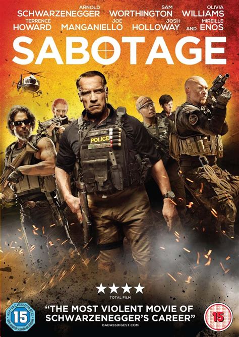 Sabotage Uk Arnold Schwarzenegger Sam Worthington Olivia