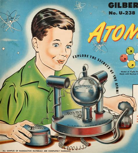 Hakes Gilbert Nuclear Physics Atomic Energy Lab Boxed 1951 Set