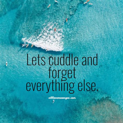 50 Cute Cuddle Quotes All Love Messages