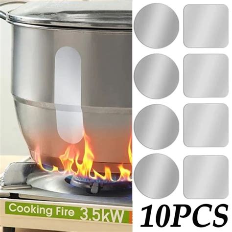 10pcsset Aluminium Foil Repair Tapes Pot Patches Sticker Bucket Crack