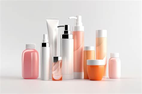 Premium Photo Beauty Product On A White Background Closeup