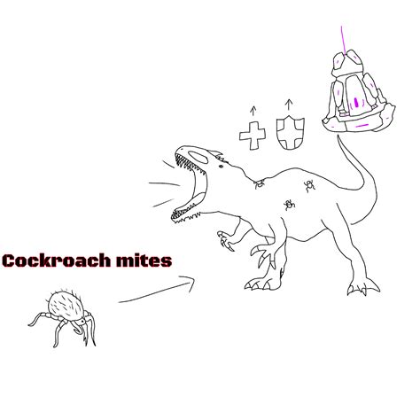 Mesoblattinidae Giganticus The Giant Cockroach Creature Submission