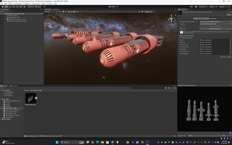 Modular Spaceship Three 3d Model By Apuart Modular Spaceship Three 3d Model By Apuart