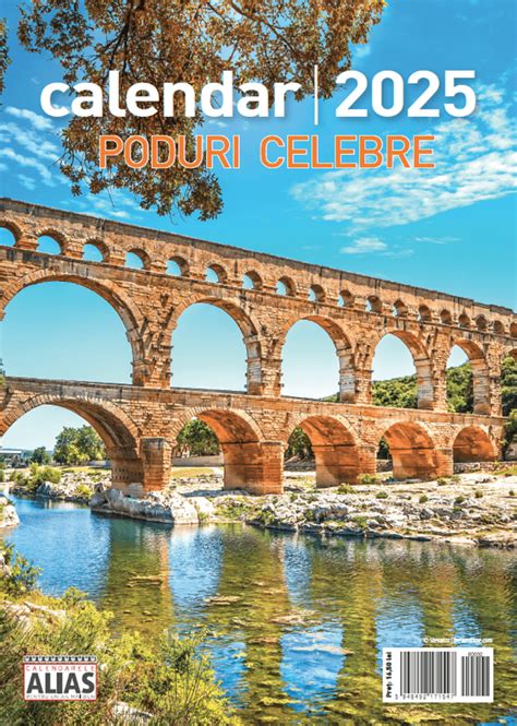 Calendar 2025 Poduri Celebre Alias Publishing