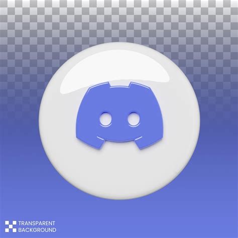 Premium Psd Discord 3d Style Logo Concept Icon