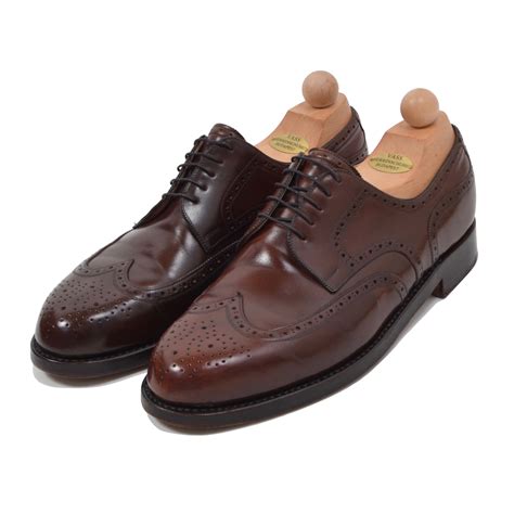 László Vass Shell Cordovan Budapester Schuhe Größe 46 Burgund Leot James