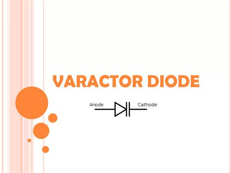 Pin Diode And Varactor Diode Pptx