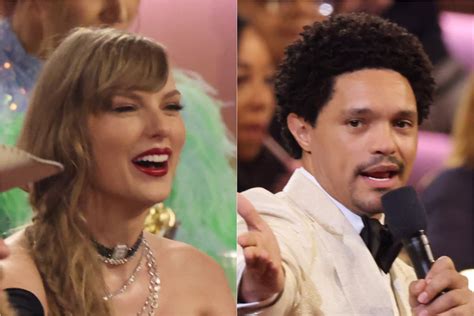 Taylor Swift Freut Sich über Trevor Noahs Streich Bei Der Grammy Verleihung