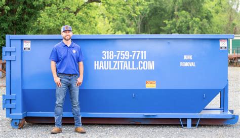 15 Cubic Yard Dumpster Rental Bossier City Haulz It All