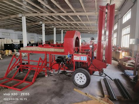 35ton Automatic Firewood Processor Wood Processor Wood Cutting Machine