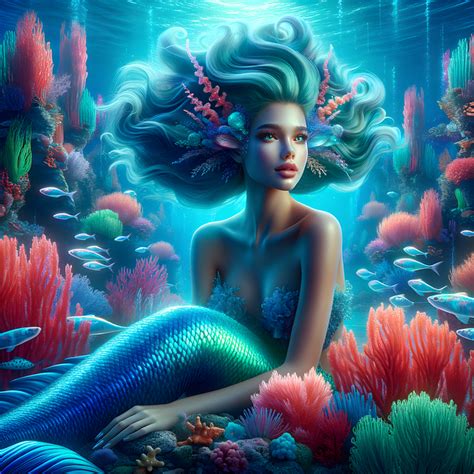 Download Ai Generated Siren Mermaid Royalty Free Stock Illustration