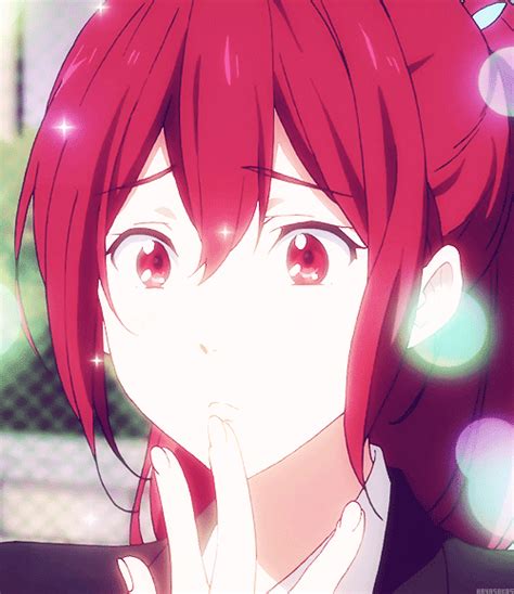 Anime Girl With Red Hair And Red Eyes Tumblr
