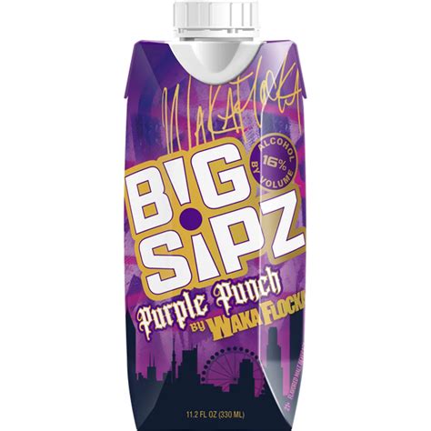 Big Sipz Purple Punch Shop Malt Beverages And Coolers At H E B