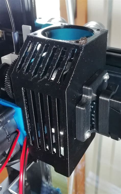 Free Stl File Artillery X1 Genius Extruder Cover Breezy Fan 4020