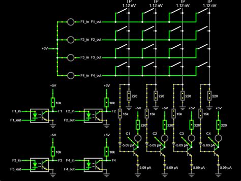 Rigid 4x4 Keypad Decoder Voltage Drop General Electronics Arduino