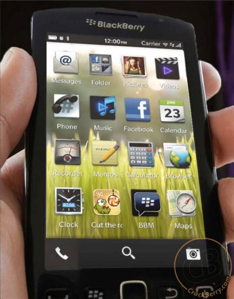 Les Premières Captures De Blackberry Os 10 Bbx