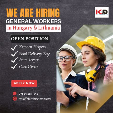 Kigx Migration On Linkedin Hungary Lithuania Jobs Kitchenhelpers