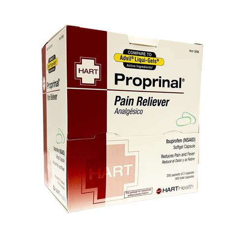 Proprinal® Softgel Fast Acting Pain Relief Ibuprofen Compare To