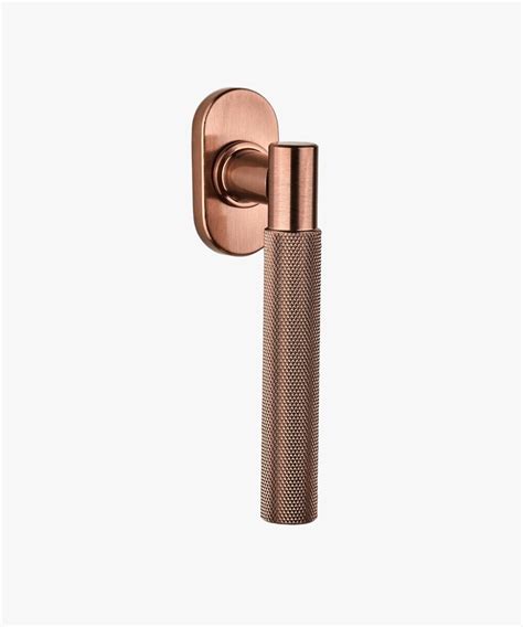 Brushed Copper Designer Window Handle 3d Model