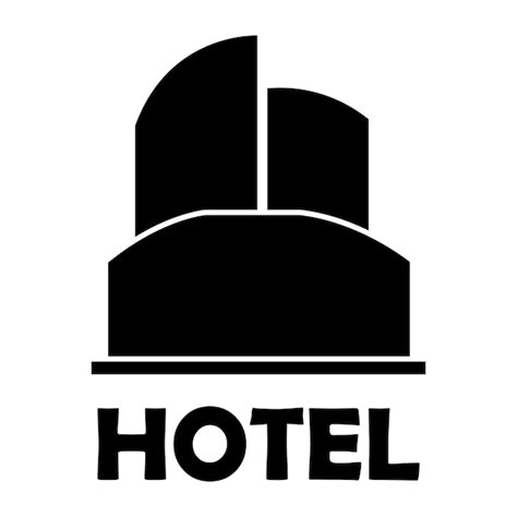 Premium Vector Hotel Icon Logo Vector Design Template