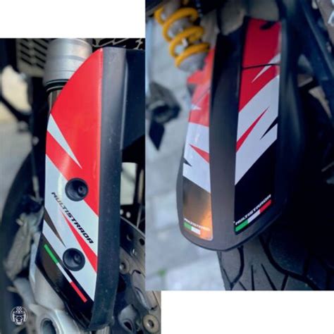 Adhesives Mudguard Front Back Ducati Multistrada V2 950 Enduro Ebay