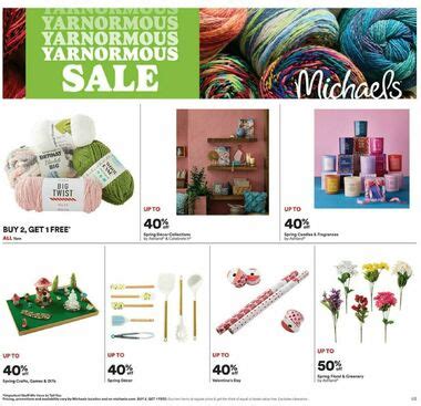 Michaels Jackson Mi Hours And Weekly Ad